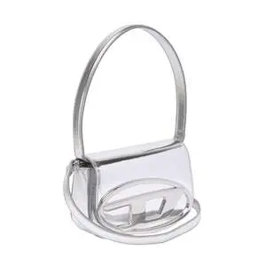 DIESEL® 1dr Shoulder Bag - Silver