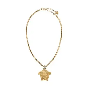 Versace Medusa Pendant Necklace - Gold