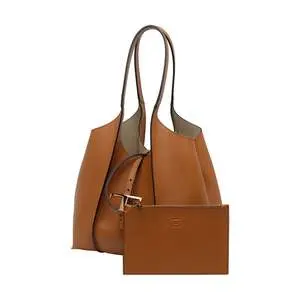 TOD'S Timeless Shopping Bag - Brown