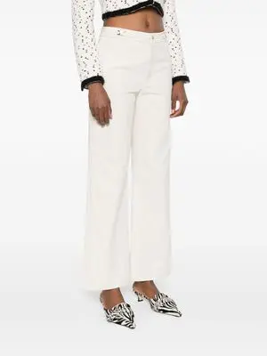 Celine Triomphe Cotton Trousers