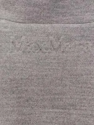 Max Mara Double Wool-cotton Zip-up Sweatshirt - Multicolor