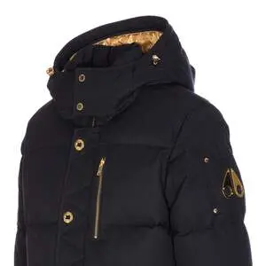 Moose Knuckles Gold Quilted Down Jacket