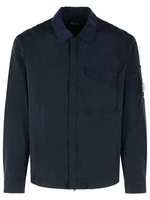 C.P. COMPANY Polyamide Jacket With Lens Detail - Blue
