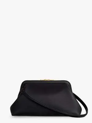 Celine Doctor Leather Shoulder Bag - Black