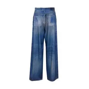 GOLDEN GOOSE Journey Boyfriend Pants - Blue