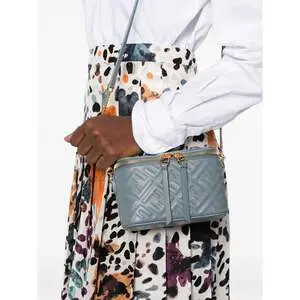 Fendi Quilted Ff Logo Top Handle Bag