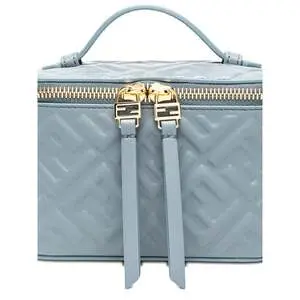 Fendi Quilted Ff Logo Top Handle Bag