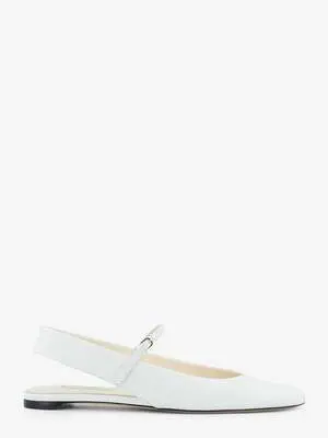 TOTEME TOTEME Leather Ballet Flats With Buckle Strap Multicolor