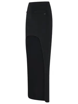 COURREGES Long Skirt - Black