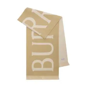 Burberry Logo Scarf - Cream