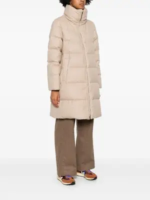 Herno Quilted High Neck Down Jacket - Multicolor