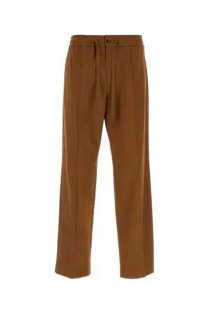 Valentino Garavani Cotton Trousers - Brown