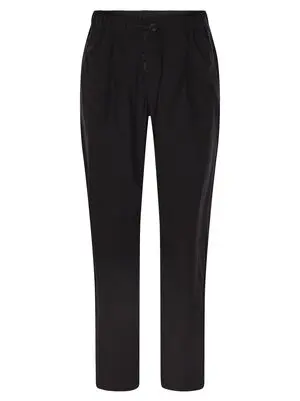Herno Stretch Nylon Trousers - Black