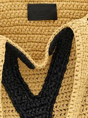 Valentino Garavani Viva Superstar Midi Shopping Bag