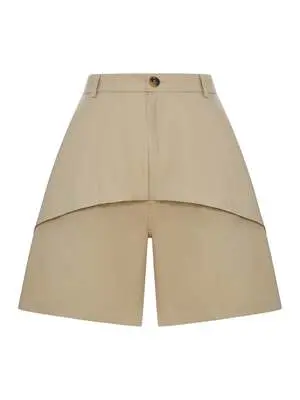 Loewe Mid Rise Shorts For Women