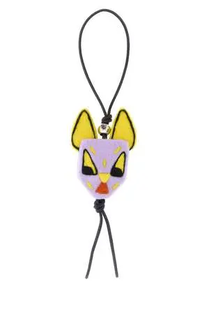 Loewe Felt Cat Key Ring - Multicolor