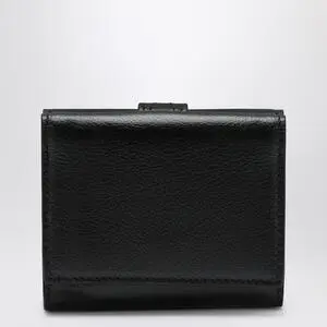 Chloé Mini Paddington Trifold Leather Wallet - Black