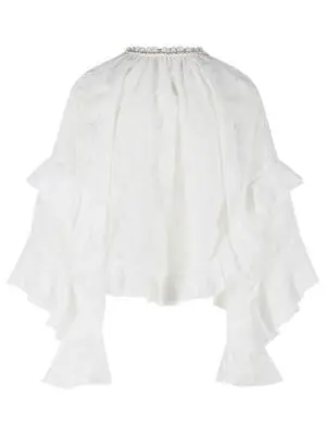 Zimmermann Daylight Blouse - Cream