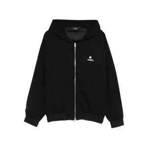 Amiri Logo Detail Zip-up Hoodie
