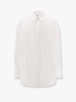 TOTEME Organic Cotton Shirt - White