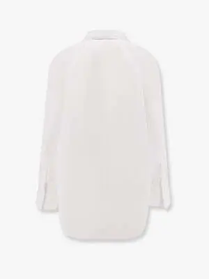 TOTEME Organic Cotton Shirt - White