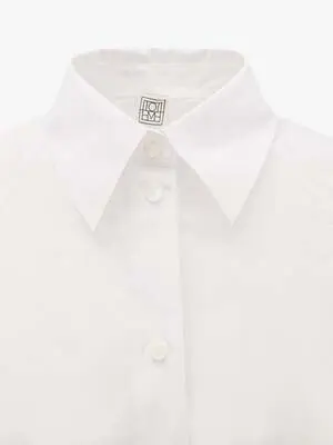 TOTEME Organic Cotton Shirt - White