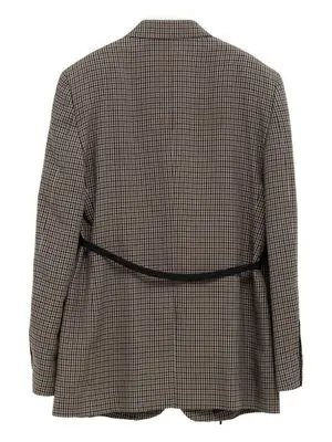 Balenciaga Wrapped Tailored Jacket - Multicolor