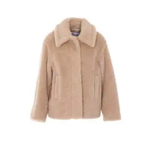 Max Mara Teddy Heavy Jacket - Cream