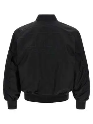 DIESEL® W-type-d1" Reversible Bomber Jacket - Black