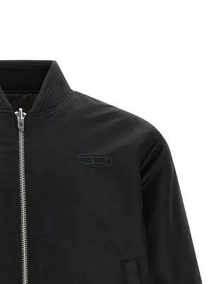 DIESEL® W-type-d1" Reversible Bomber Jacket - Black