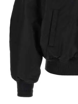 DIESEL® W-type-d1" Reversible Bomber Jacket - Black