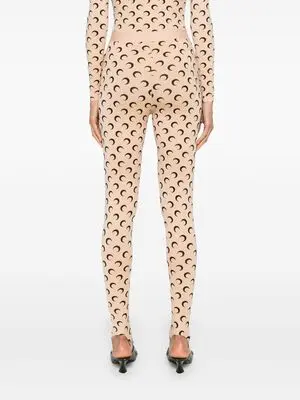 MARINE SERRE Moonogram Leggings - Multicolor