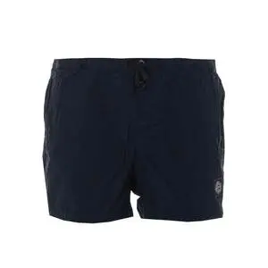 Stone Island Brushed Nylon Logo Swimwear - Black