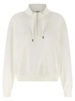 Brunello Cucinelli Collared Sweatshirts Hoodies For Women