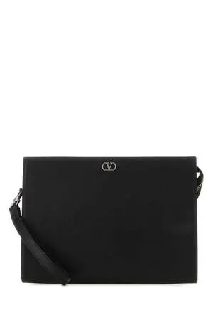Valentino Garavani Vlogo Signature Pouch - Black