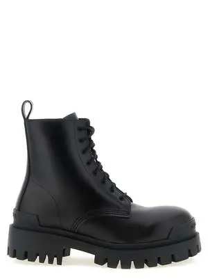 Balenciaga Strike Amphibian Boots - Black