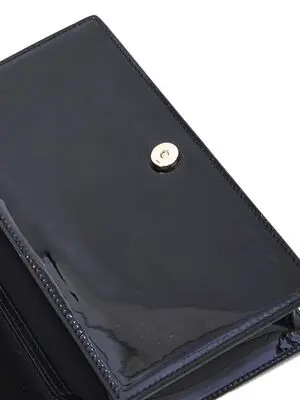 CHRISTIAN LOUBOUTIN Bettina Leather Clutch With Chain Strap - Multicolor