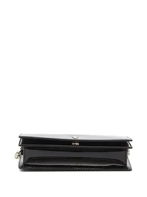 CHRISTIAN LOUBOUTIN Bettina Leather Clutch With Chain Strap