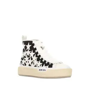Amiri Star Motif High-top Canvas Trainers - Black
