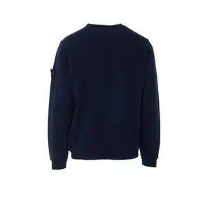 Stone Island Logo Sweatshirt - Blue