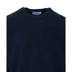 Stone Island Logo Sweatshirt - Blue
