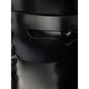 Prada Knee High Loafer Boots With Side Zip In Leather
