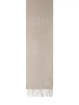Max Mara Max Mara 'Wsdalia' Sand Cashmere Scarf Women Cream
