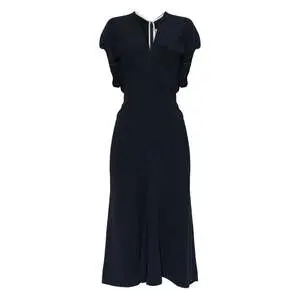 Victoria Beckham Midi V-neck Dress