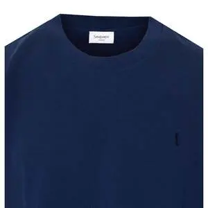 Saint Laurent Piquet Cassandre Oversize T-shirt - Blue