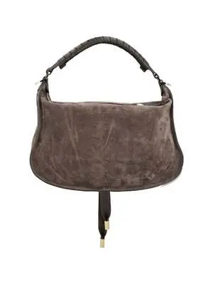 Chloé Marcie Suede Leather Shoulder Bag - Multicolor