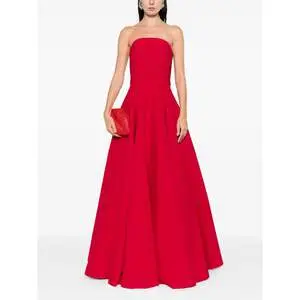 Solace London Strapless Floor-length Evening Dress