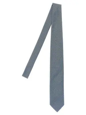 TOM FORD Jacquard Tie - Blue