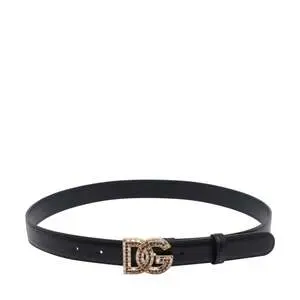 Women's Dolce & Gabbana Black Belts