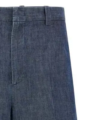 JIL SANDER 210' Denim Bermuda Shorts - Blue